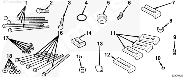 Cummins Cylinder Head Leak Test Kit Tool - 3164341 - Shop Cummins