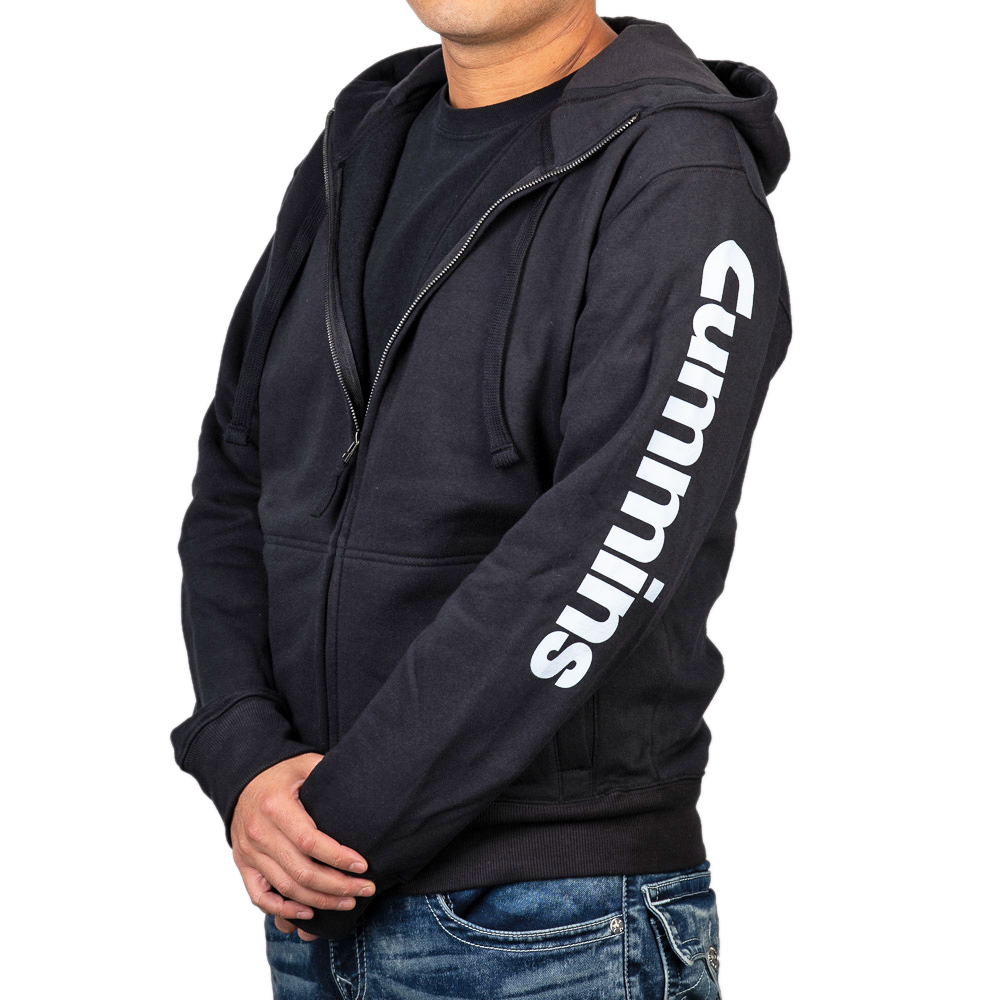 Cummins Fleece Jacket with Red Ball Logo Large - 29409-L - Shop Cummins