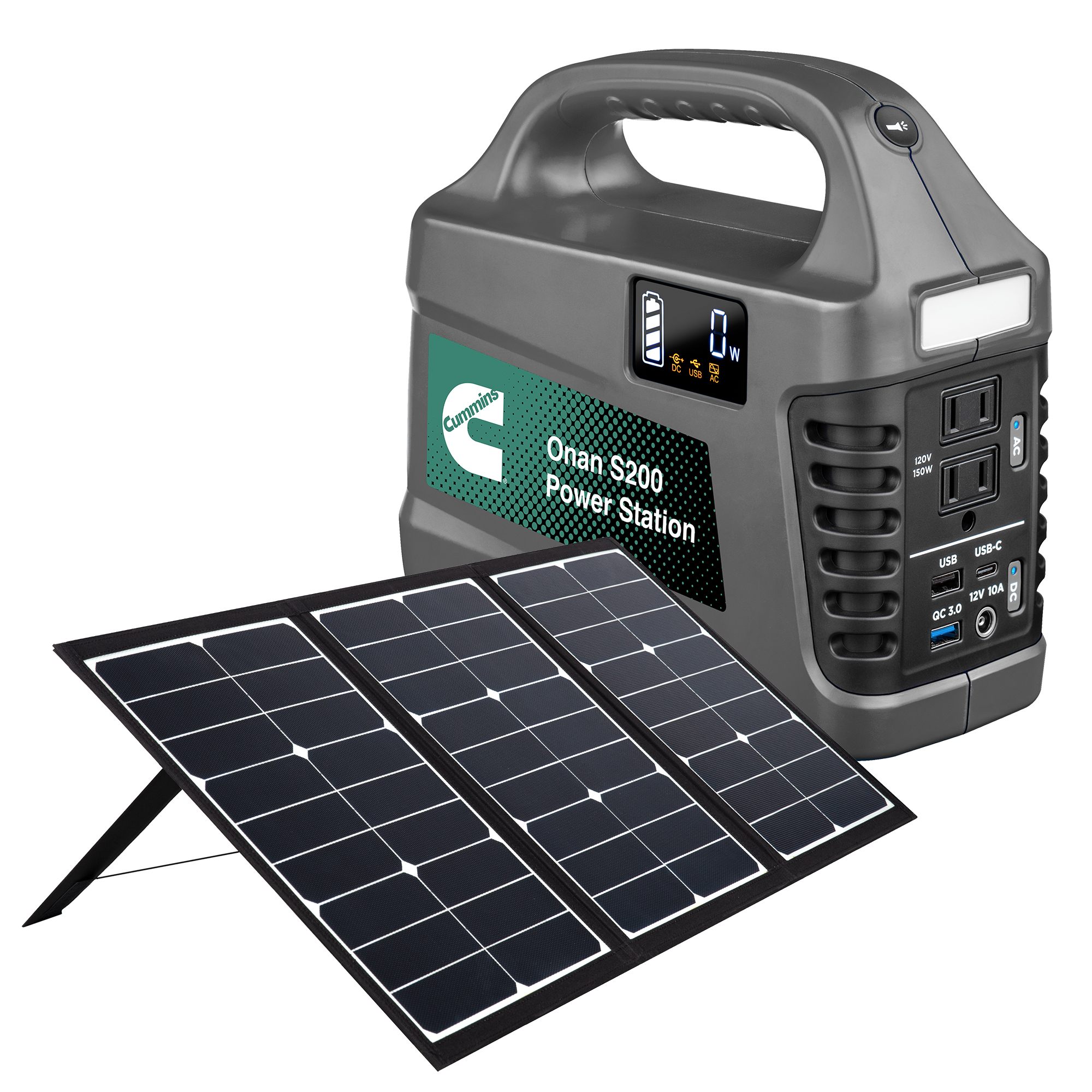 BUNDLE - PS200 Power Station with SP60 Solar Panel - PS200-SP60-KIT ...
